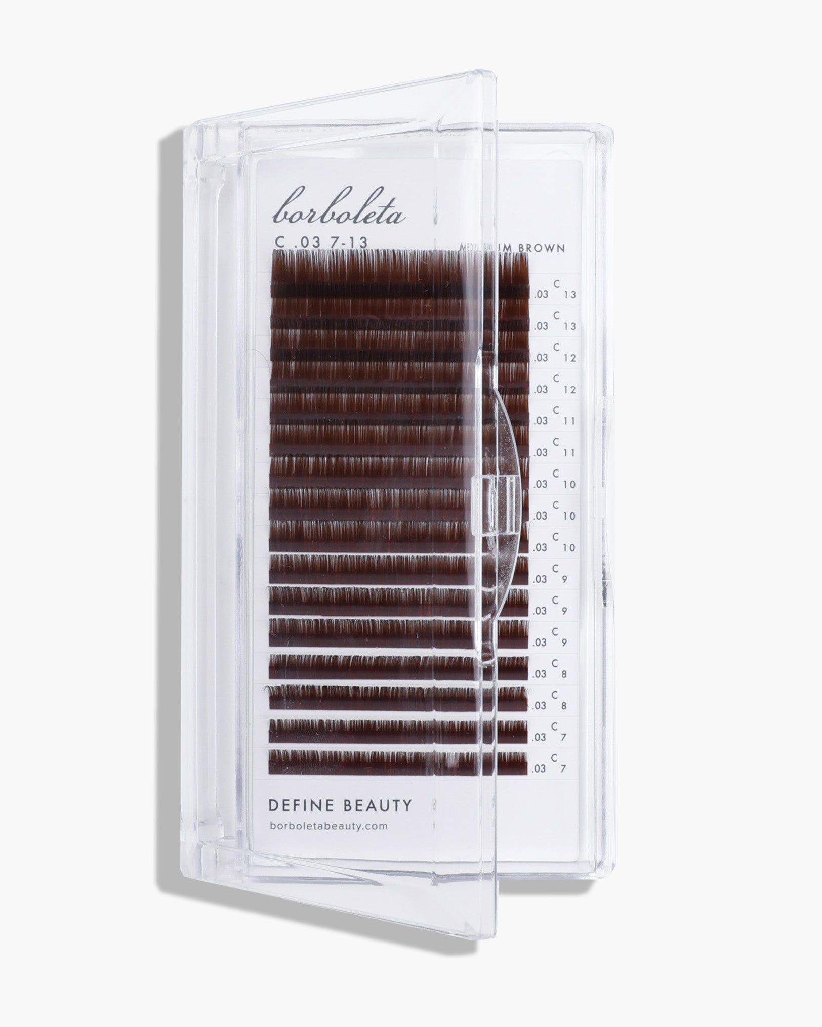 Cashmere Touch Brown Lashes - Meadow Brown