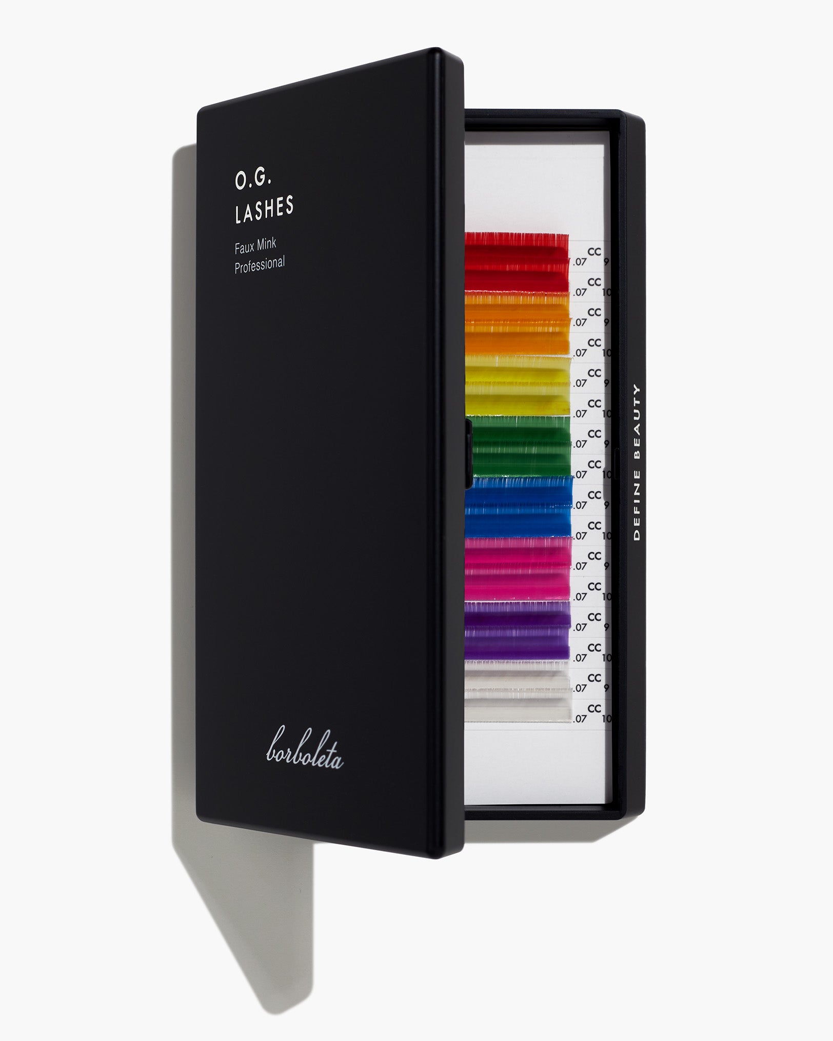 Volume Rainbow Lash Extensions | BorboletaPro